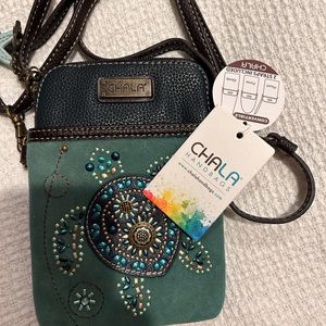 Chala | Bags | Nwt Chala Cell Phone Purse Crossbody Convertible Dazzled ...